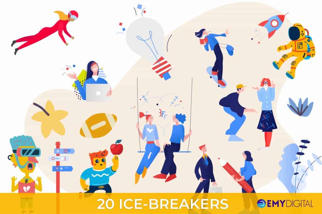 20 icebreakers pour faciliter l’échange lors de vos ateliers | Emy Digital