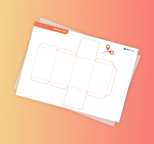 Template Product Box pour vos ateliers Design Thinking | Emy Digital