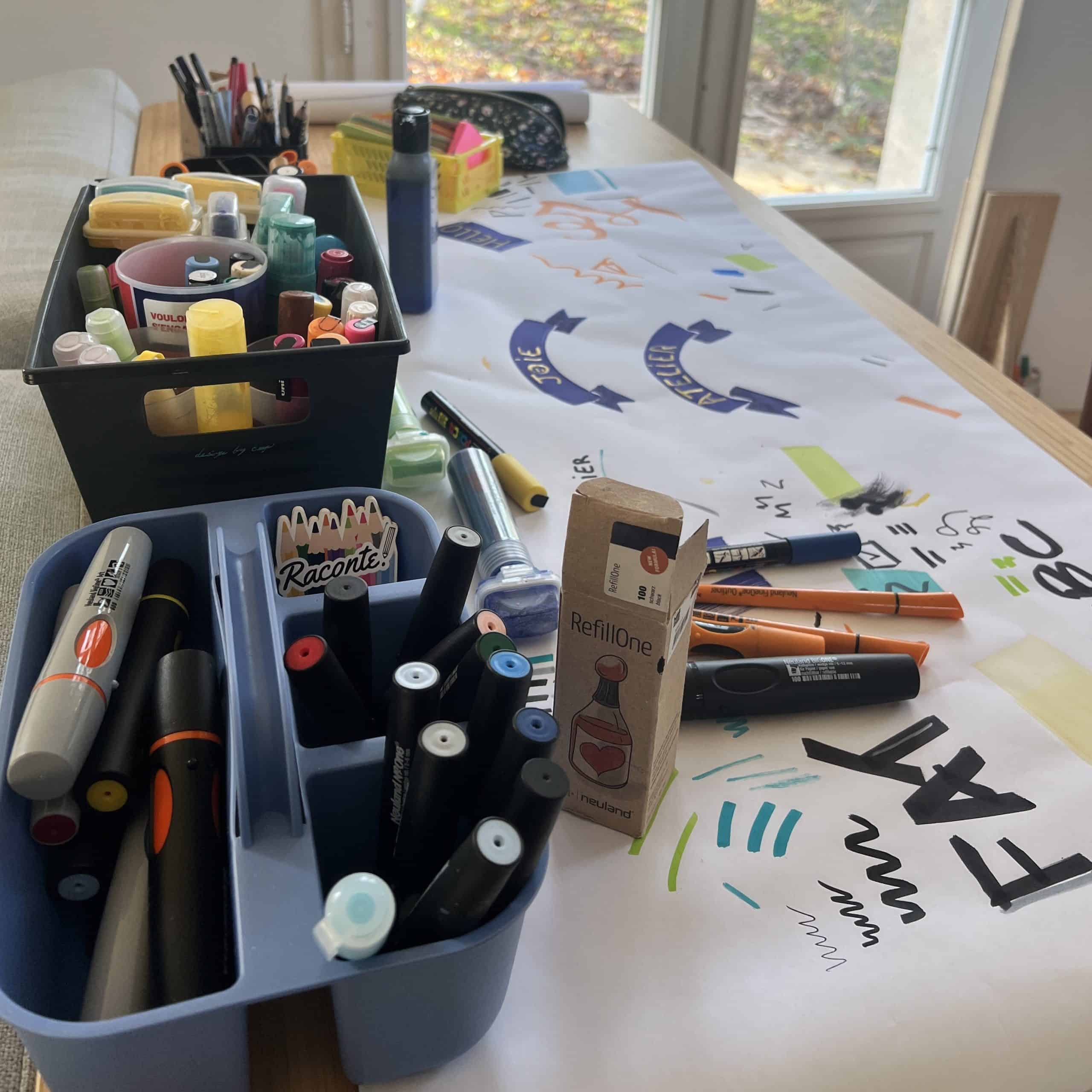 Facilitation graphique : le guide ultime du matériel | Emy Digital